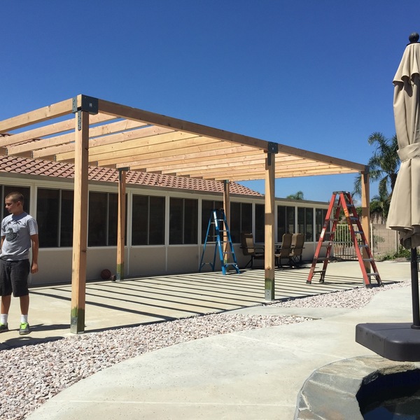 Stand Alone Patio Cover