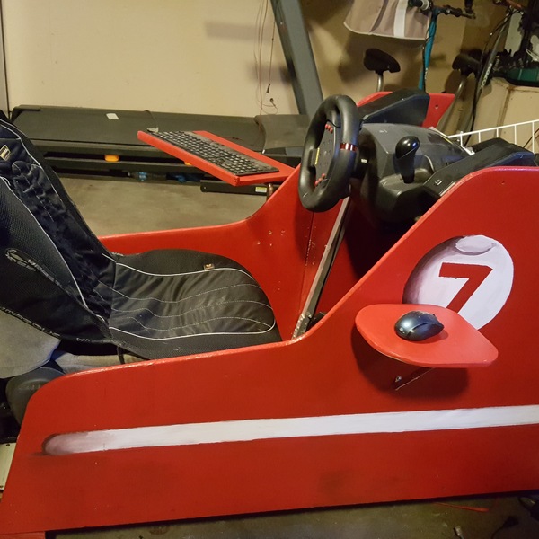 Racing Cockpit and Comfort Desktop PC chair with VR features. - RYOBI ...